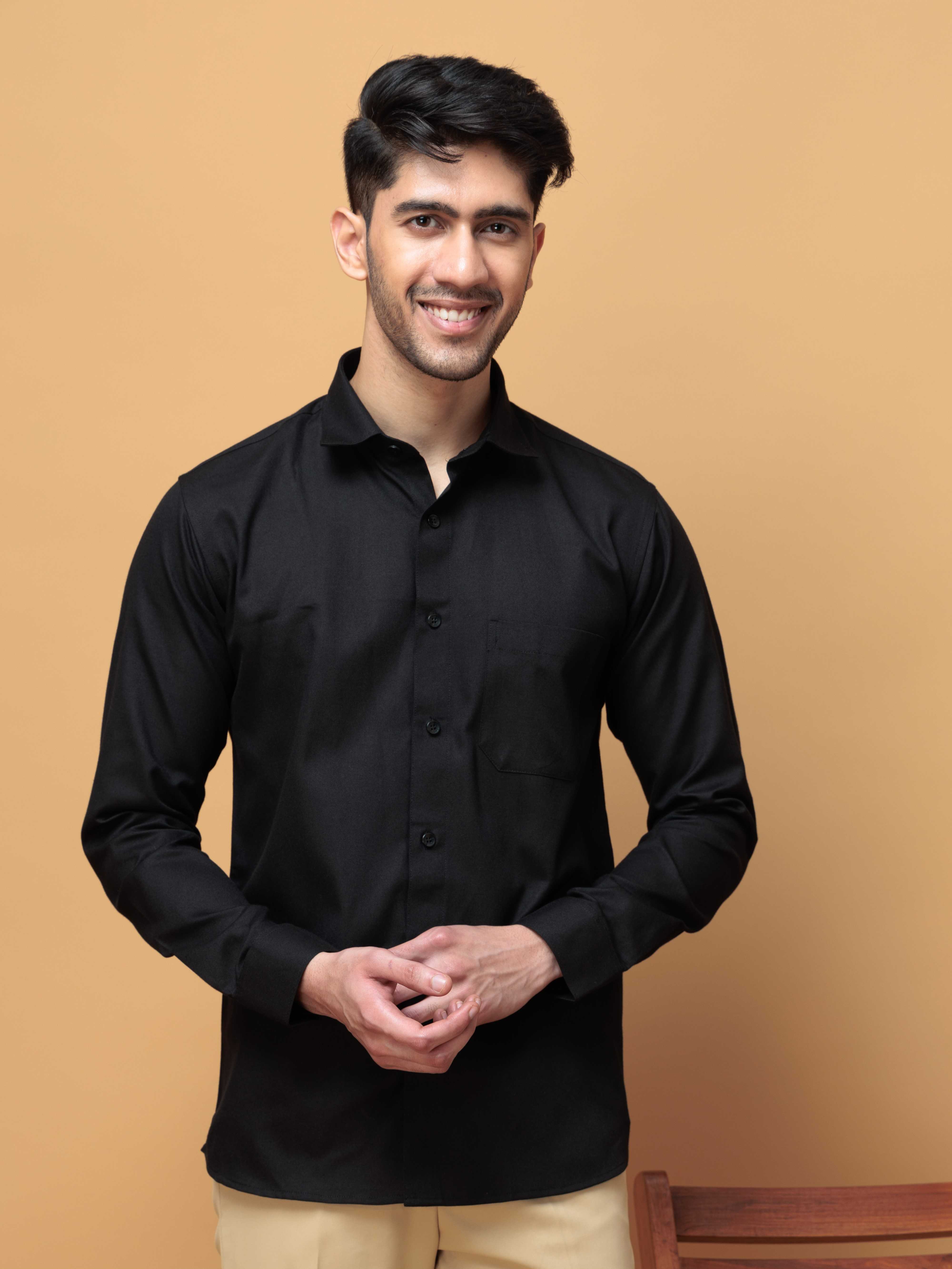 Timeless Style: Men's Plain Shirts – Tagged "Plain Shirt" – The Foomer