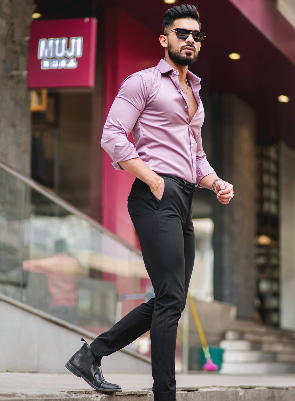 Formy Mountbatten Pink Luxury Formal Shirt – The Foomer